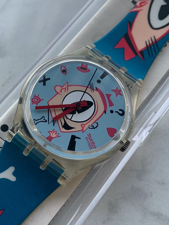 SWATCH*GENT*GK139*GULP*1992*NEU* Künstlers Massimo Giacon | Kaufen auf Ricardo