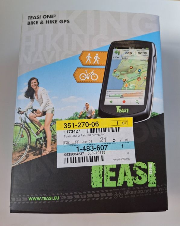 Teasi One² Fahrrad & Wander GPS Navigation (Neu und originalverpackt ...