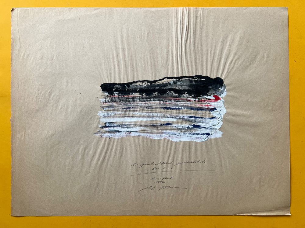Al Meier Mischtechnik auf Papier New York 1982 (Gebraucht) in Adliswil ...