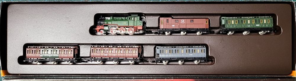 Märklin miniclub 8104 Preusischen Staatsbahn set (Neu (gemäss ...