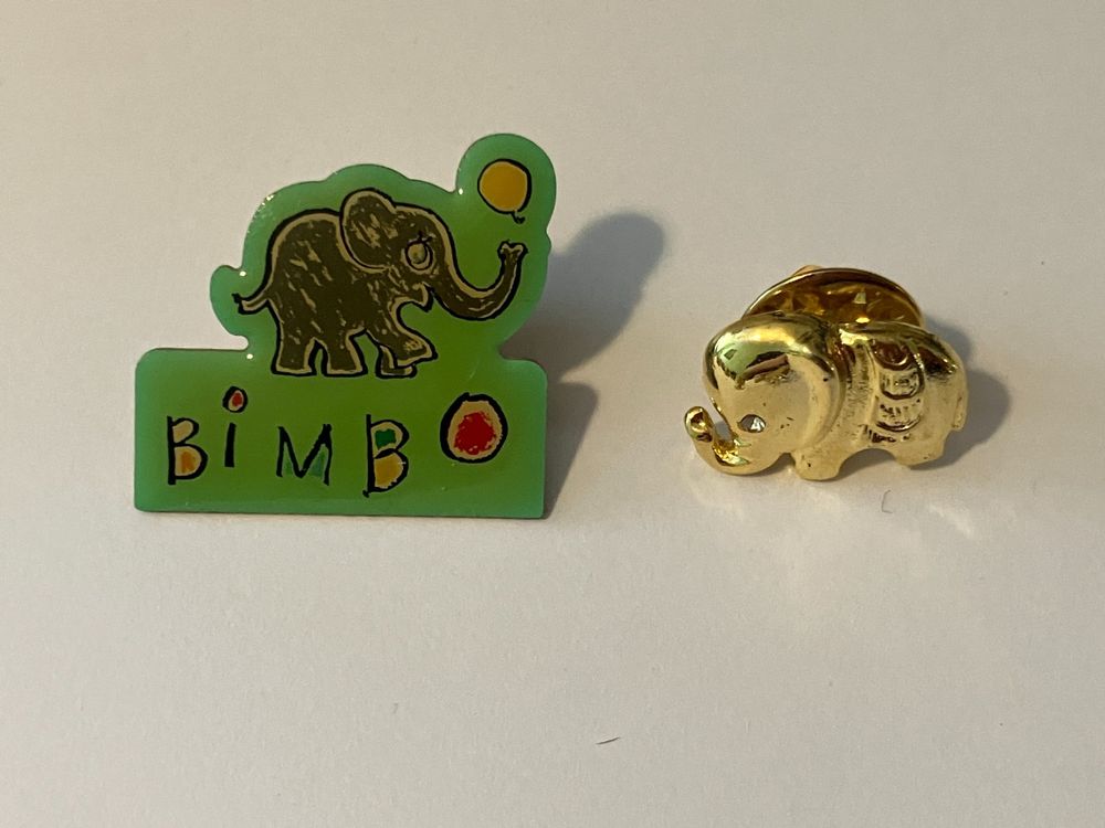 2 Pin Elefant Bimbo etc. | Kaufen auf Ricardo