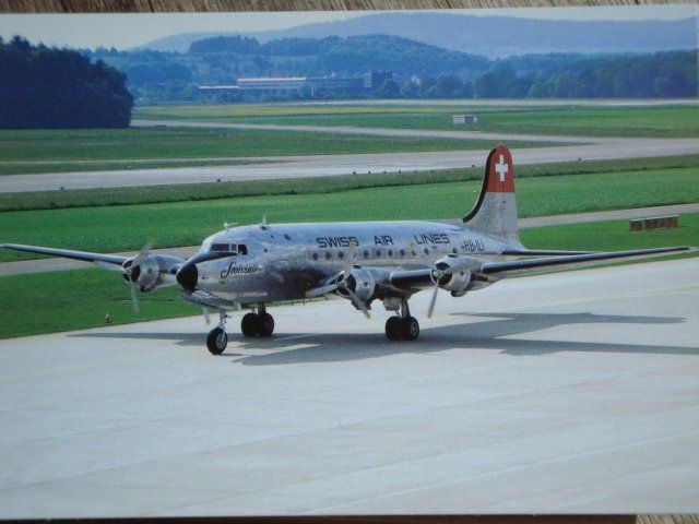 Swiss Air Lines Douglas DC-4 HB-ILI (Neu und originalverpackt) in Thun ...