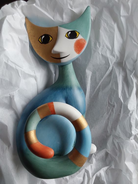 Goebel Katzen von Rosina Wachtmeister. 17cm. Höhe. | Kaufen auf Ricardo