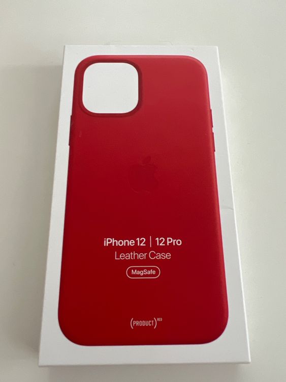 Apple iPhone 12 Pro Leather Case mit MagSafe, red | Kaufen auf Ricardo