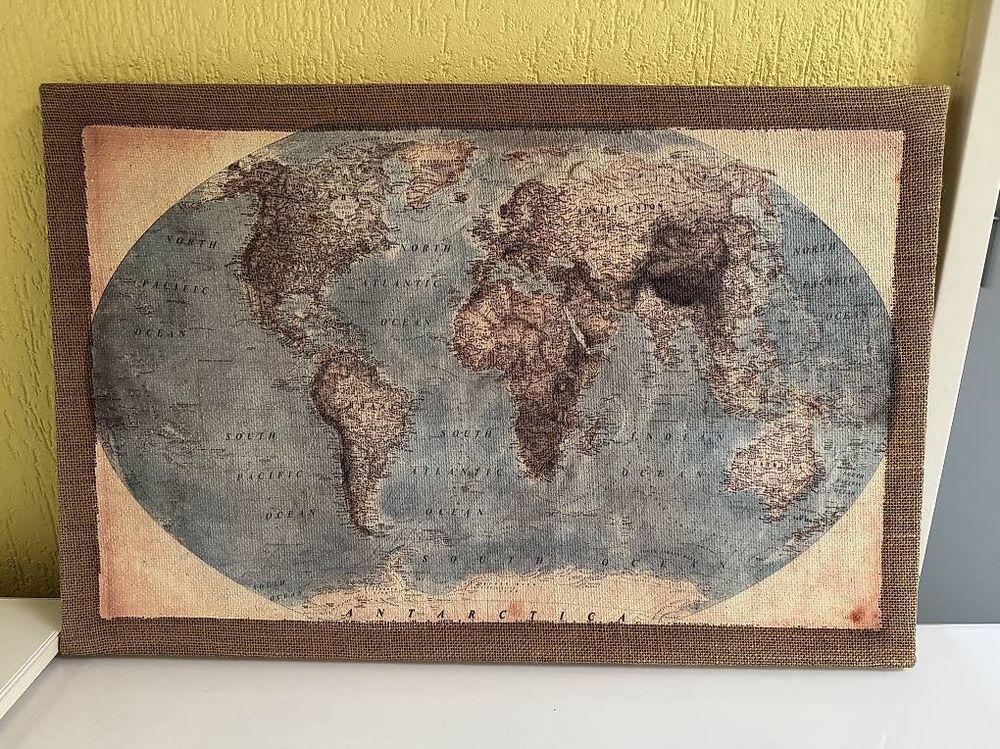 Bild Weltkarte | Kaufen auf Ricardo