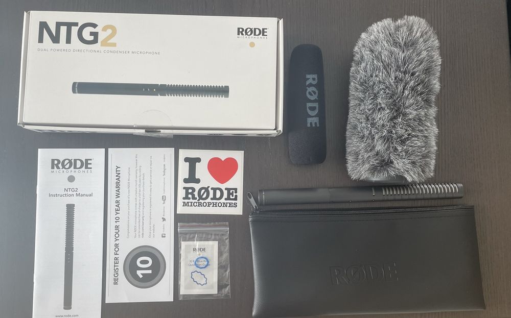 Rode NTG-2 Mikrofon (Neu (gemäss Beschreibung)) in für CHF 81.5 – mit ...