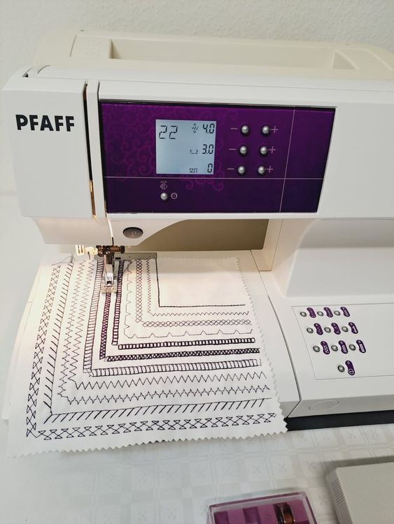 PFAFF CLASSICSTYLE MIT IDT GARANTIE 3MT FRISCH REVIDIERT (Gebraucht) in ...