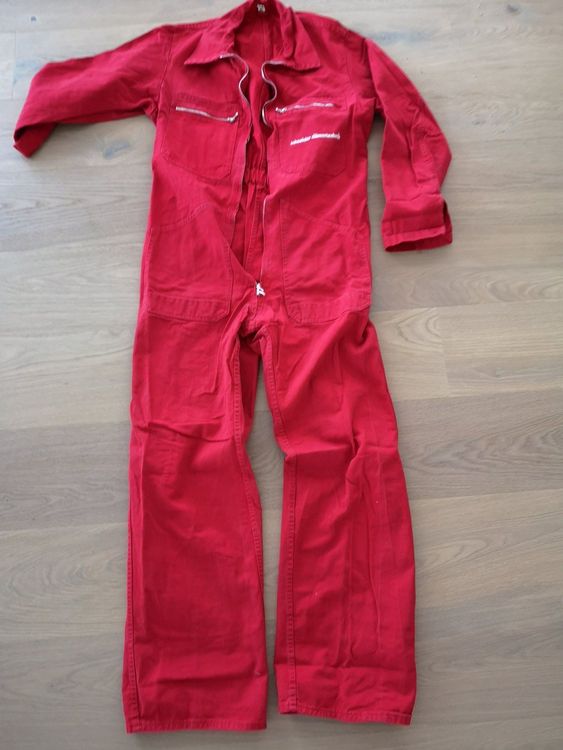 Arbeitsoverall Handwerker-Overall Gr. 52 mit Firmenlogo (Gebraucht) in ...