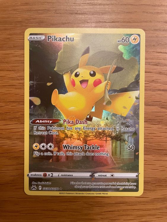 Pikachu Alt Art - Pokemon Crown Zenith EN | Kaufen auf Ricardo