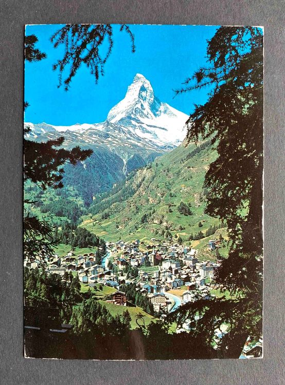 AK Zermatt Matterhorn Hochformat | Kaufen auf Ricardo