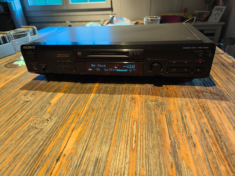 Mini Disc Player Sony MDS-JE520 | Kaufen auf Ricardo