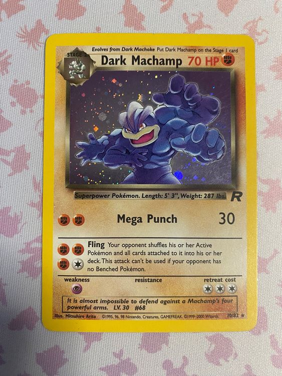 Pokemon - Dark Machamp - 10/82 - Team Rocket - EN (Neu (gemäss ...