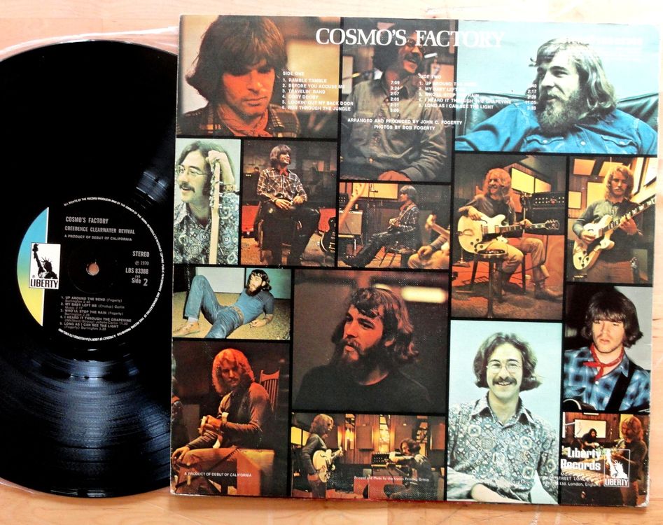 LP CREEDENCE CLEARWATER REVIVAL CCR cosmo`s factory UK 1970 (Gebraucht ...