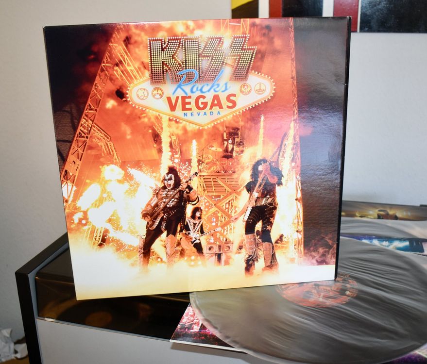 Kiss – Rocks Vegas 2xLP US 140 GRAMM EX-/ MINT-/EX top | Kaufen auf Ricardo