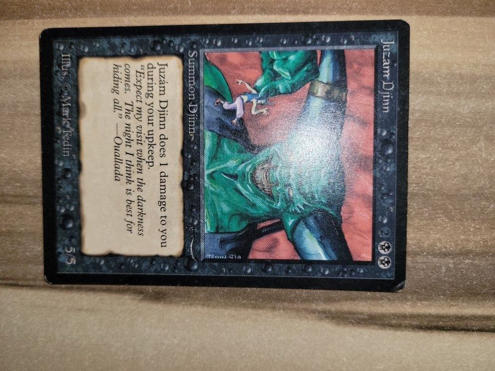 Magic the Gathering - Juzám Djinn Arabian Nights (Gebraucht) in für CHF ...