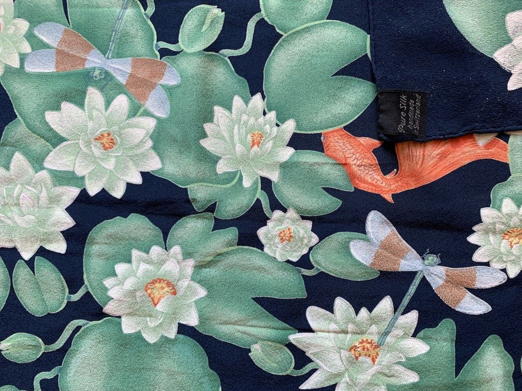 Foulard FABRIC FRONTLINE avec canards (D'occasion) à Zürich pour CHF ...