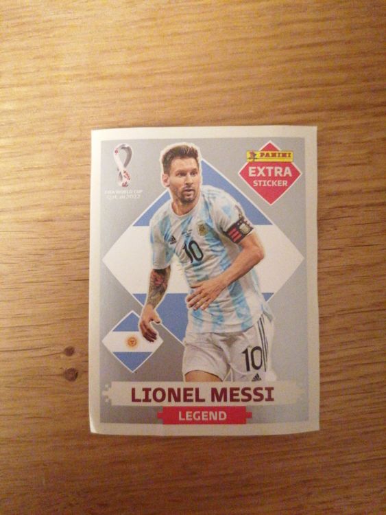Panini Extra Sticker Lionel Messi Silver | Kaufen auf Ricardo