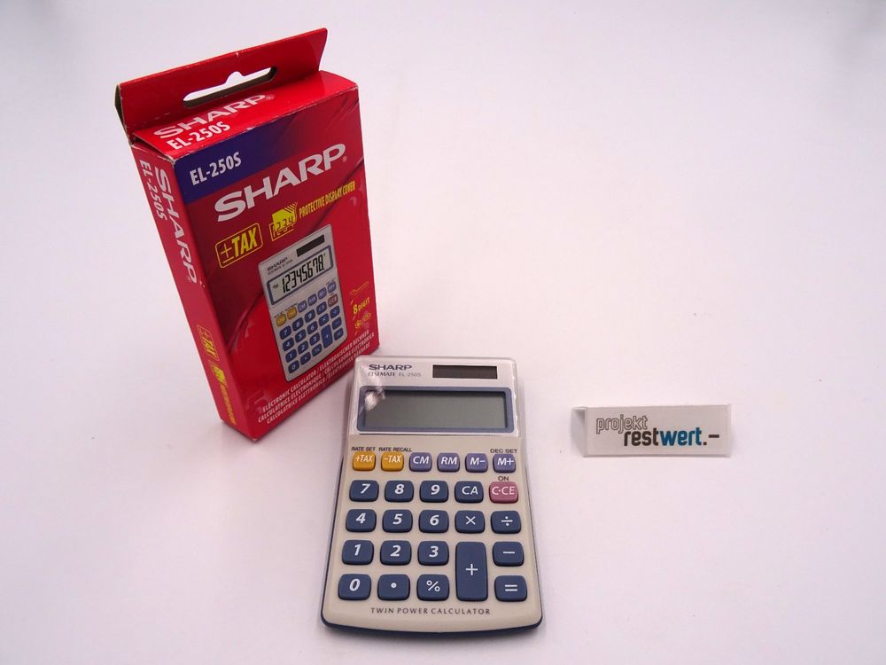 Taschenrechner EL-250S von SHARP (Neu (gemäss Beschreibung)) in Bülach für CHF 2 – mit Lieferung ...