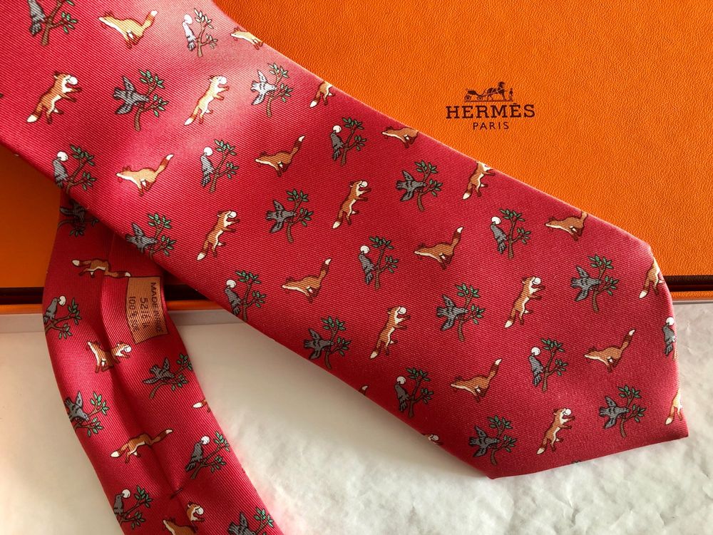 HERMES-Paris - The Crow & The Fox - avec box orange et ruban | Kaufen ...