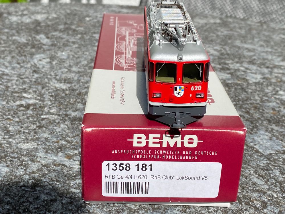 Bemo RhB H0m 1358 181 Ge 4/4 II 620 RhB Club ESU LoksoundV5 | Kaufen ...