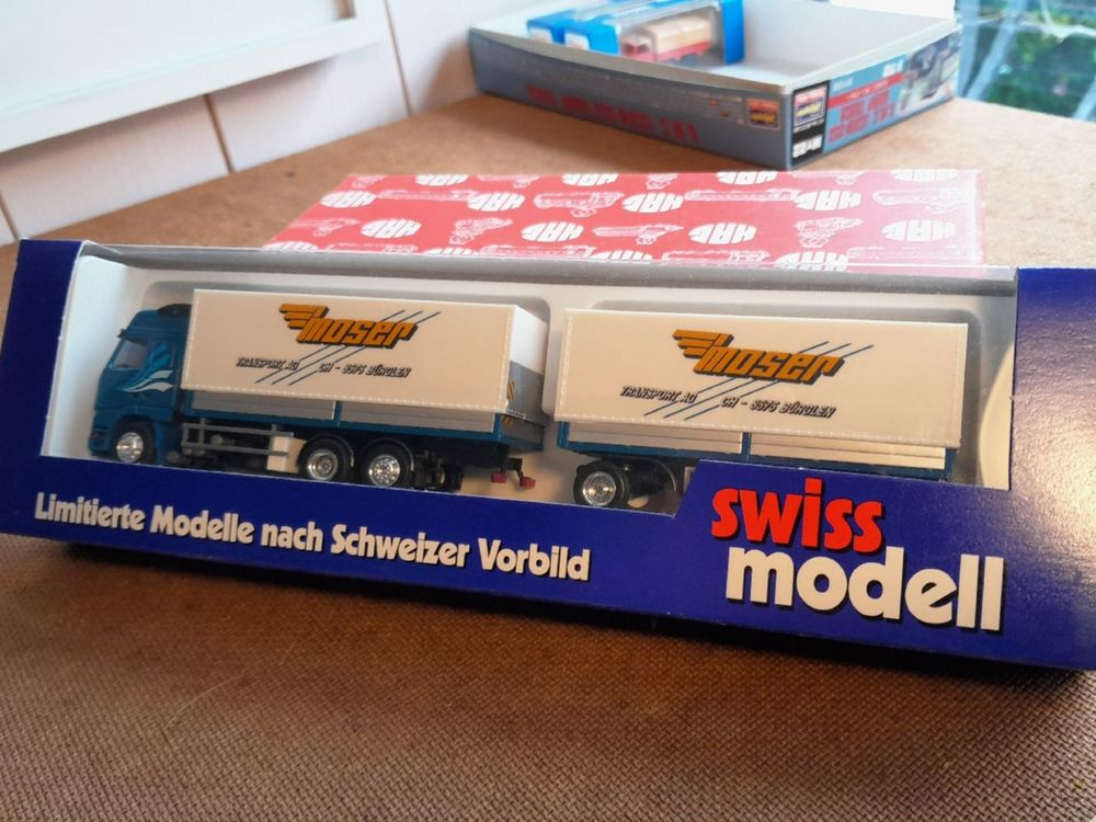 Swiss Modell Lastzug Moser Transport AG Bürglen1 87 (Gebraucht) in ...
