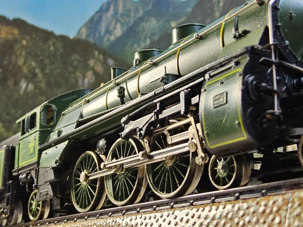 Märklin 33185 _ Dampflokomotive 3/6 K. bay. ST. B _ OVP _ H0 (Gebraucht ...