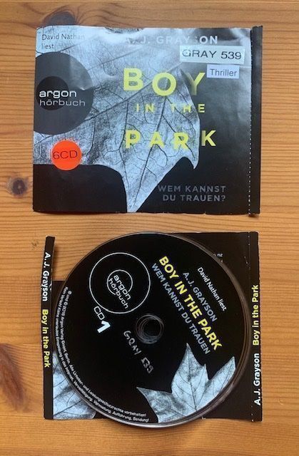 A.J. Grayson - Boy in the Parc (Gebraucht) in Liestal für CHF 1 – mit ...