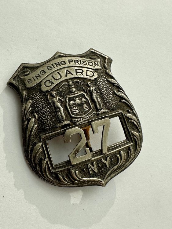 Patch/Abzeichen Sing Sing Prison Quart 27 NY (Gebraucht) in Zürich für ...