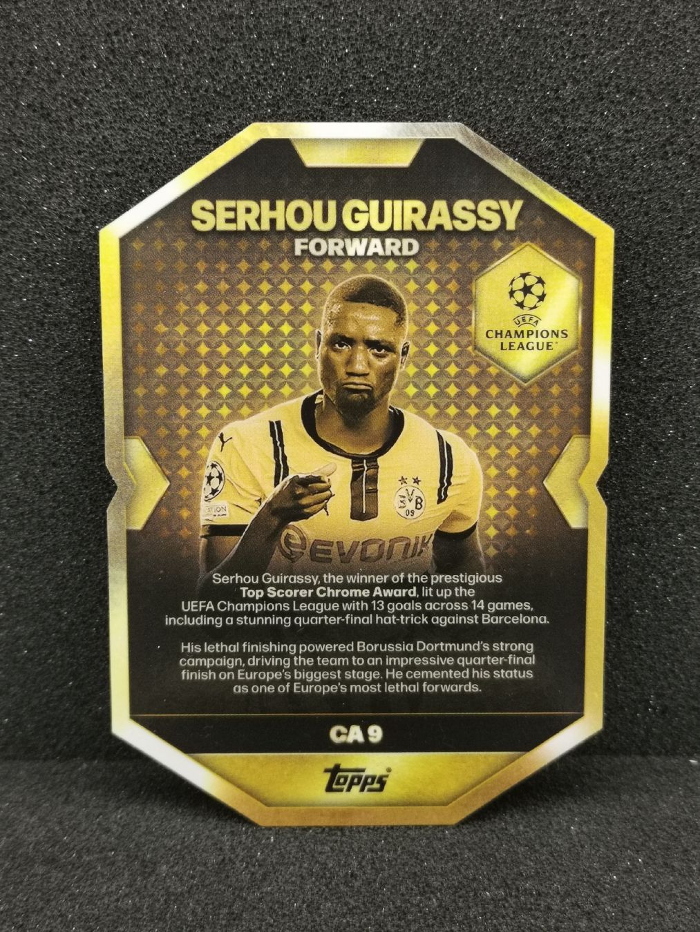 Match attax 2025/26 Serhou Guirassy Chrome Award Winner (Gebraucht) in ...