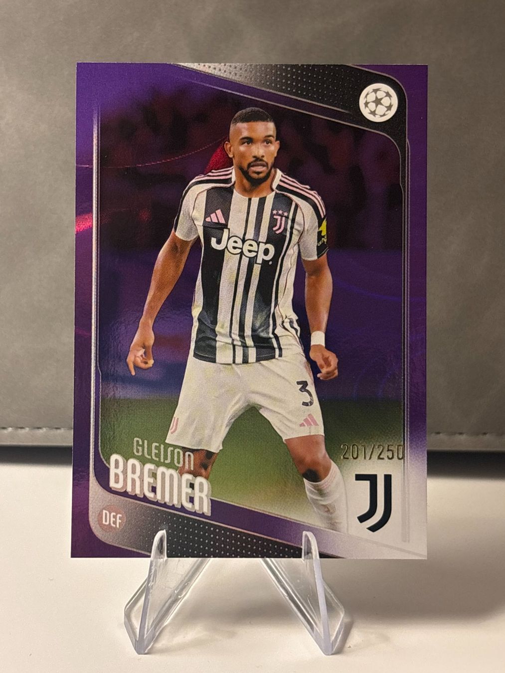 2025-26 Topps UCC Gleison Bremer /250 Juventus Turin (Neu (gemäss ...