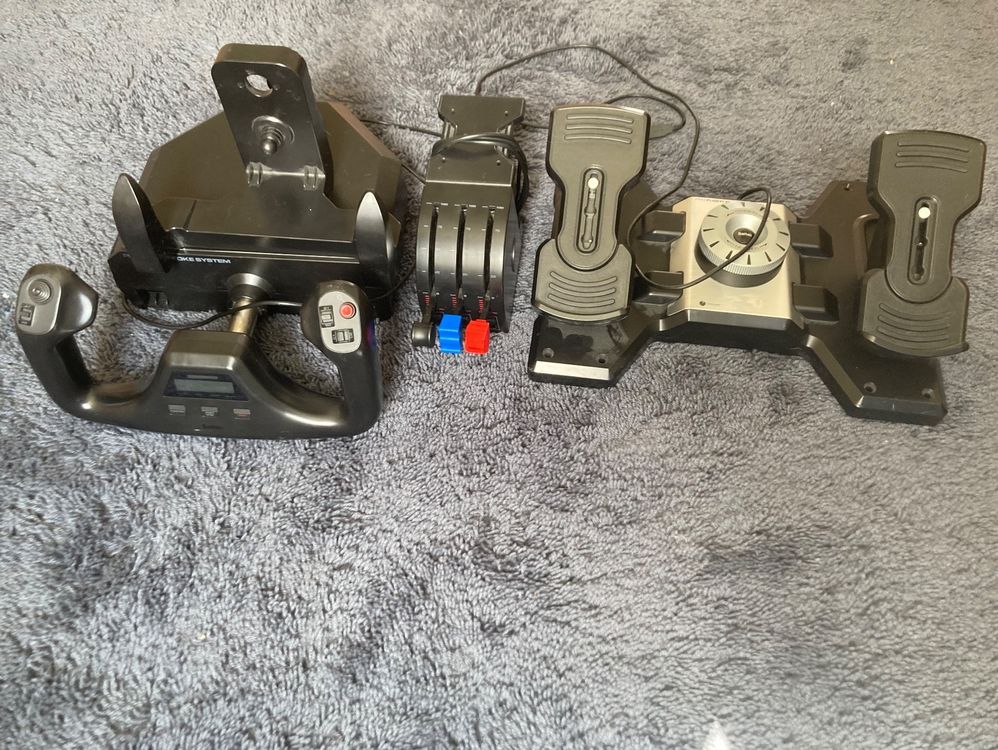Logitech G Saitek Pro Flight Yoke System + Rudder Pedals | Kaufen auf ...