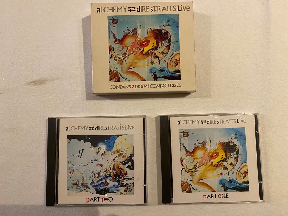 Dire Straits - Alchemy (Part one & two LIVE) (Gebraucht) in Duggingen ...