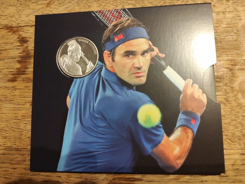 20Fr 2020 Roger Federer im Folder