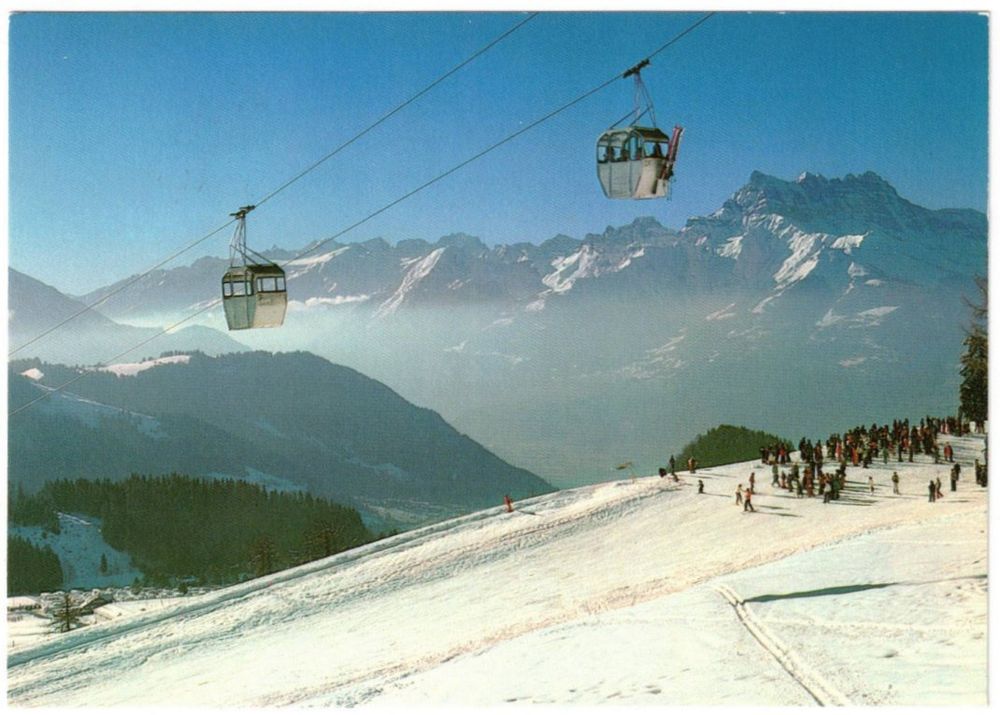 Leysin - Gondelbahn mit Dents du Midi (Gebraucht) in Binningen für CHF 2.5 – mit Lieferung auf ...