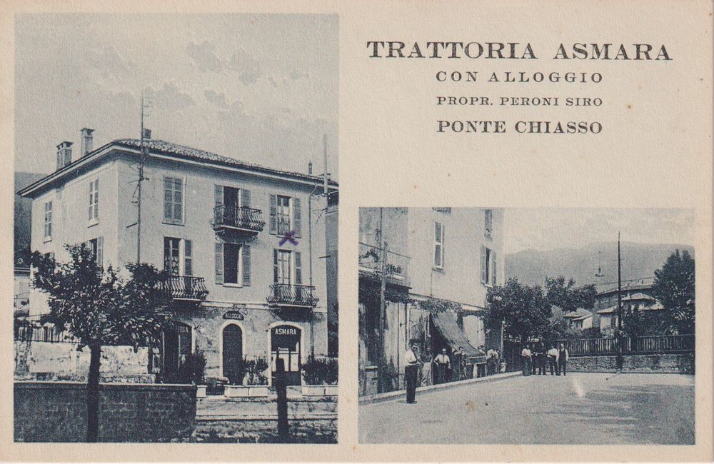 AK Ponte Chiasso - Trattoria Asmara. Bocciodromo RARA | Kaufen auf Ricardo