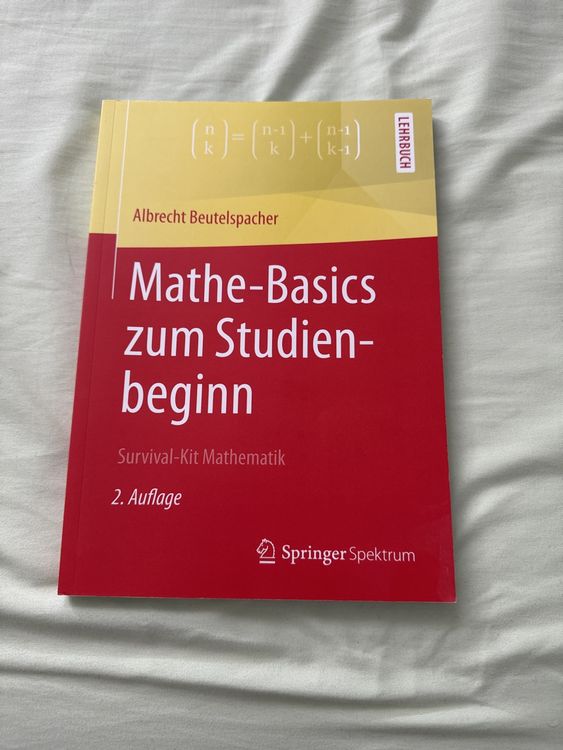 Mathematik Basics zum Studienbeginn (Gebraucht) in Hochdorf für CHF 1 ...