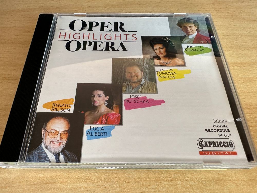 Various – Oper Highlights Opera (Gebraucht) in Rikon im Tösstal für CHF ...