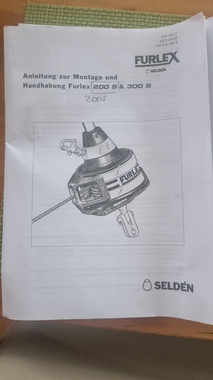 Furlex 200S Basiskit Vorsegel-Rollreffanlage - Selden (Gebraucht) in Weiningen ZH für CHF 100 ...