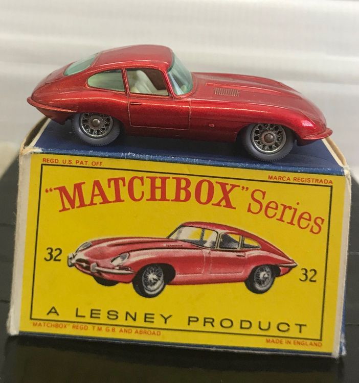 Matchbox Lesney Nr 32 Jaguar Type E (Neu (gemäss Beschreibung)) in ...