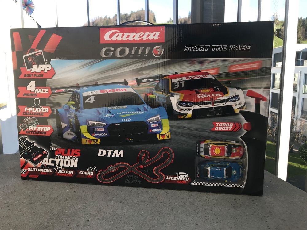 CARRERA GO!!! Bahn DTM Master Class Rennstrecke 8,9m (Gebraucht) in Schmerikon für CHF 65 – mit ...