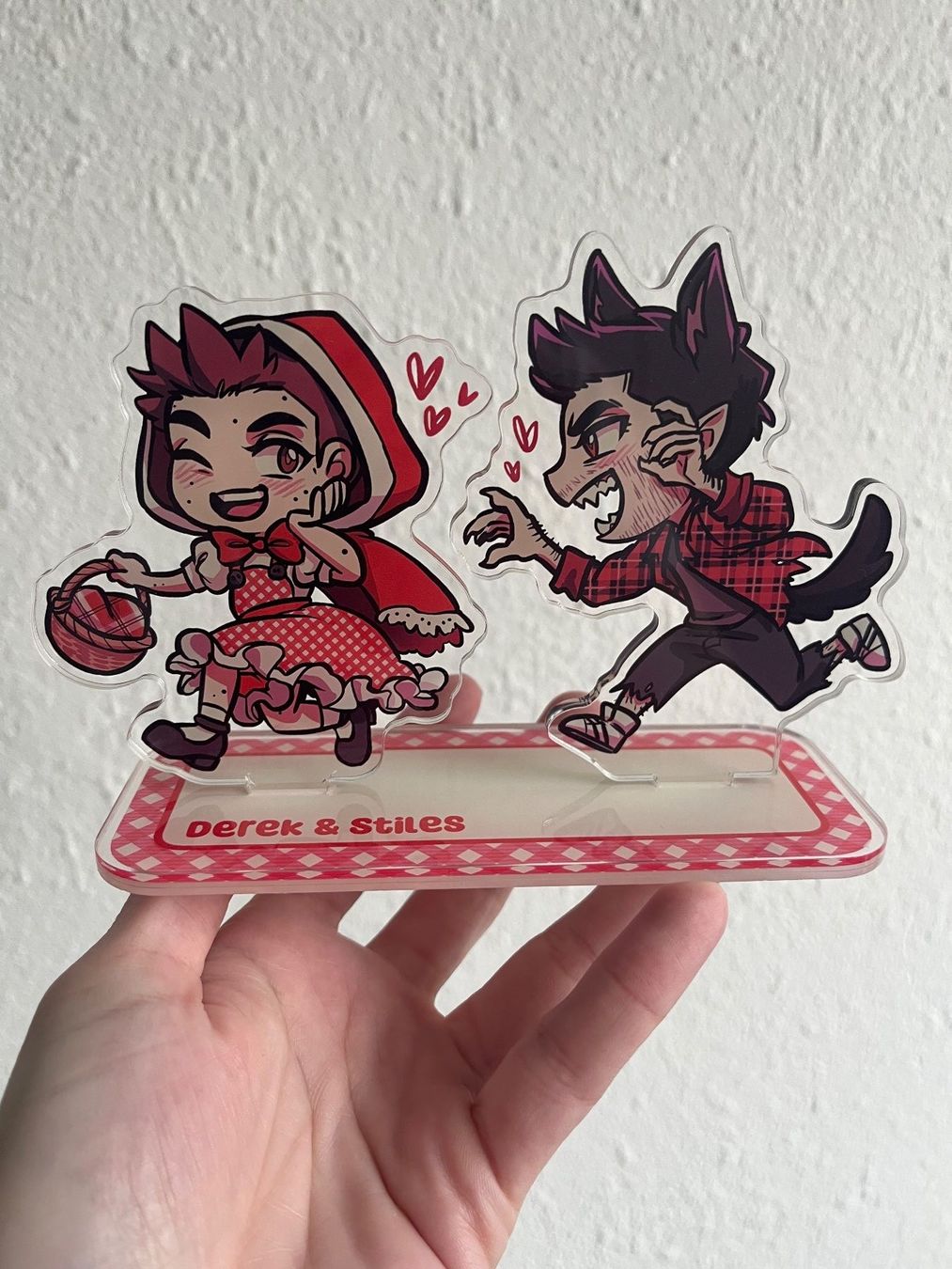 Teen Wolf Sterek Stiles und Derek Standee und A4 Print Set (Gebraucht ...