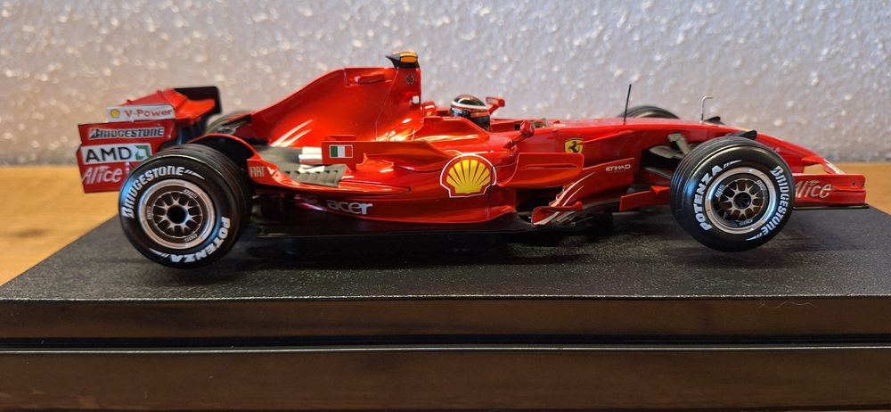 Ferrari F2008 F1 Kimi Räikkönen Hotwheels 1:18 | Kaufen auf Ricardo