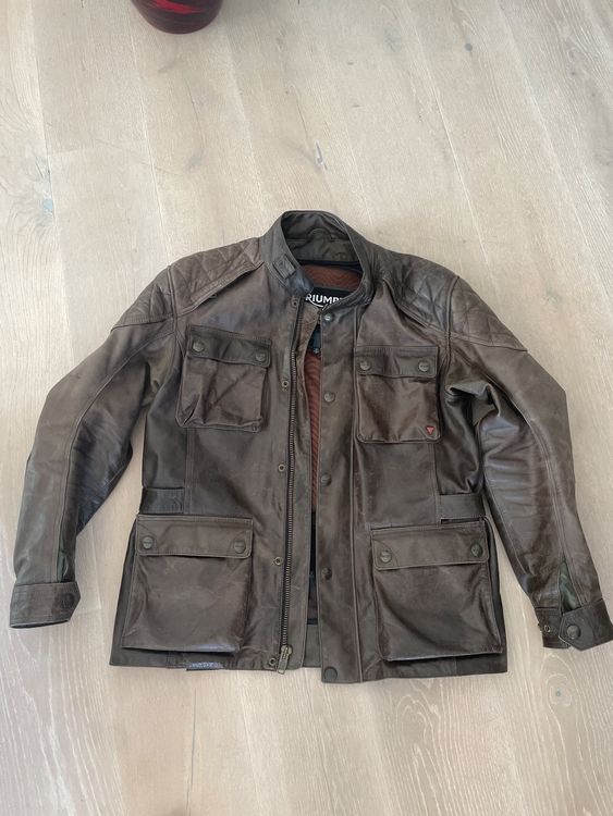 Original Triumph Vintage Leather Jacket | Kaufen auf Ricardo