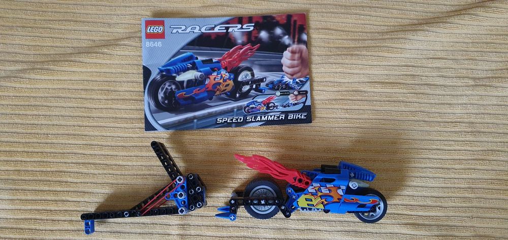 Lego Racers 8646 Speed Slammer Bike / Motorrad mit Katapult (Gebraucht ...