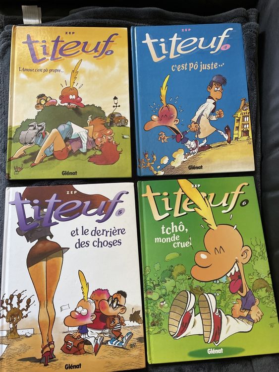 Lot de 9 BD de Titeuf, tomes 2, 4, 5, 6, 8, 11, 12, 13 | Kaufen auf Ricardo
