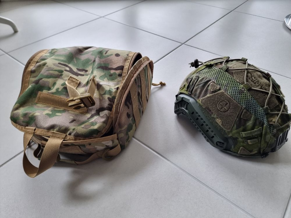 Ops Core Bump Helmet + Cover + Tasche, NEU ungenutzt (Neu und ...