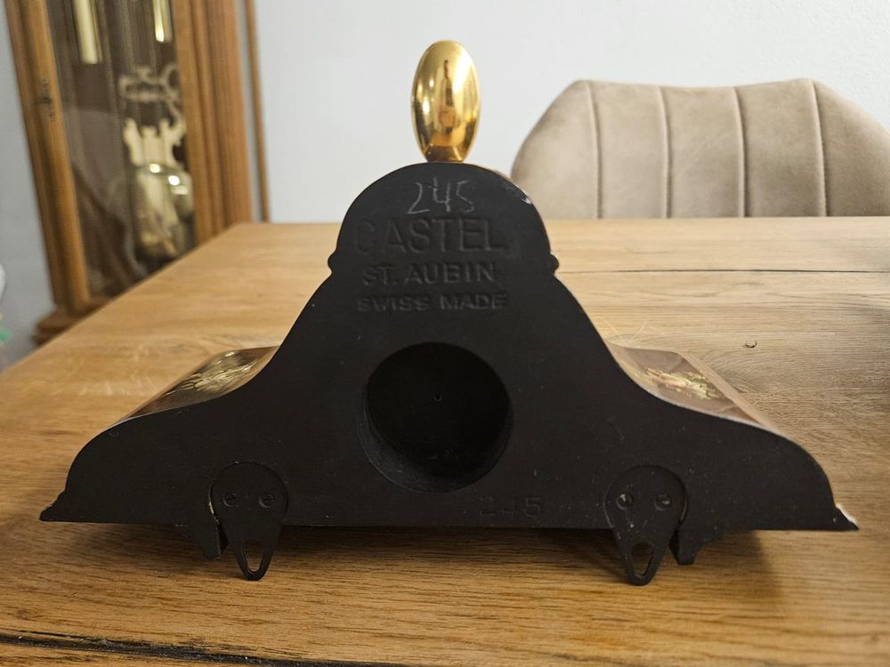 Le Castel Pendule - mechanische Pendeluhr - handbemalt (Gebraucht) in ...