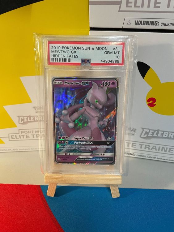 Mewtwo GX Hidden Fates Sun&Moon PSA 10 | Kaufen auf Ricardo