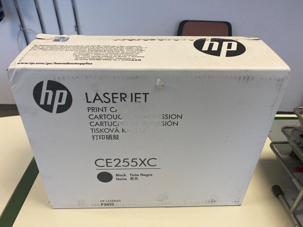 HP LaserJet CE255XC Schwarz | Kaufen auf Ricardo