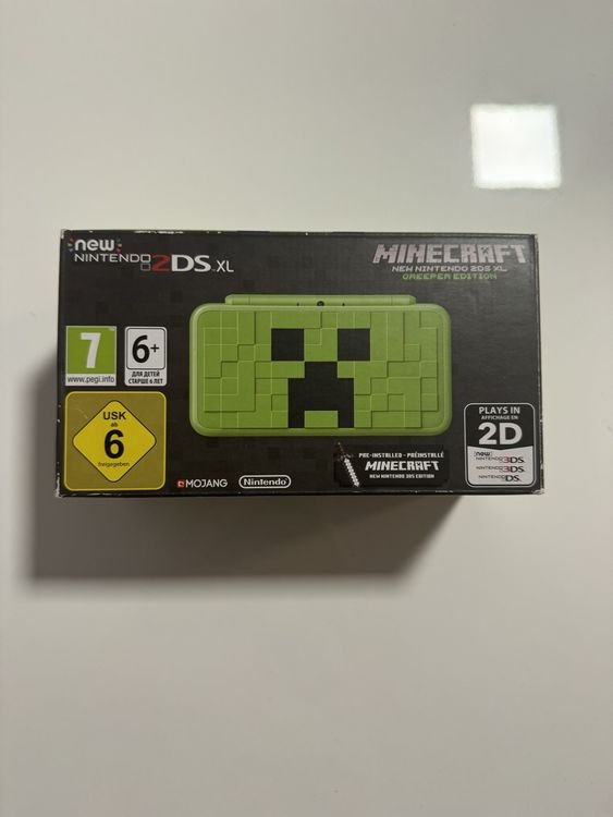 Console 2ds Minecraft creeper (Gebraucht) in Villeneuve VD für CHF 290 ...